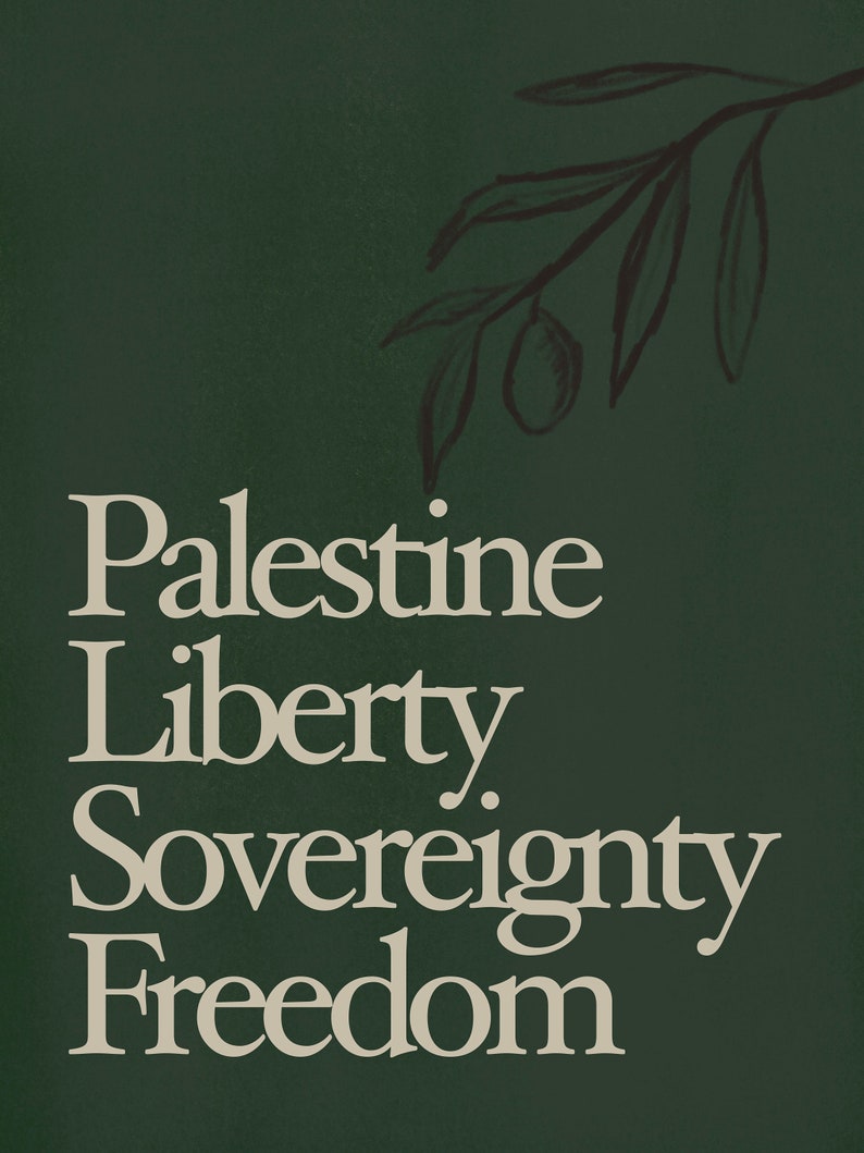 Free Palestine Poster Protest Poster Digital Download - Etsy