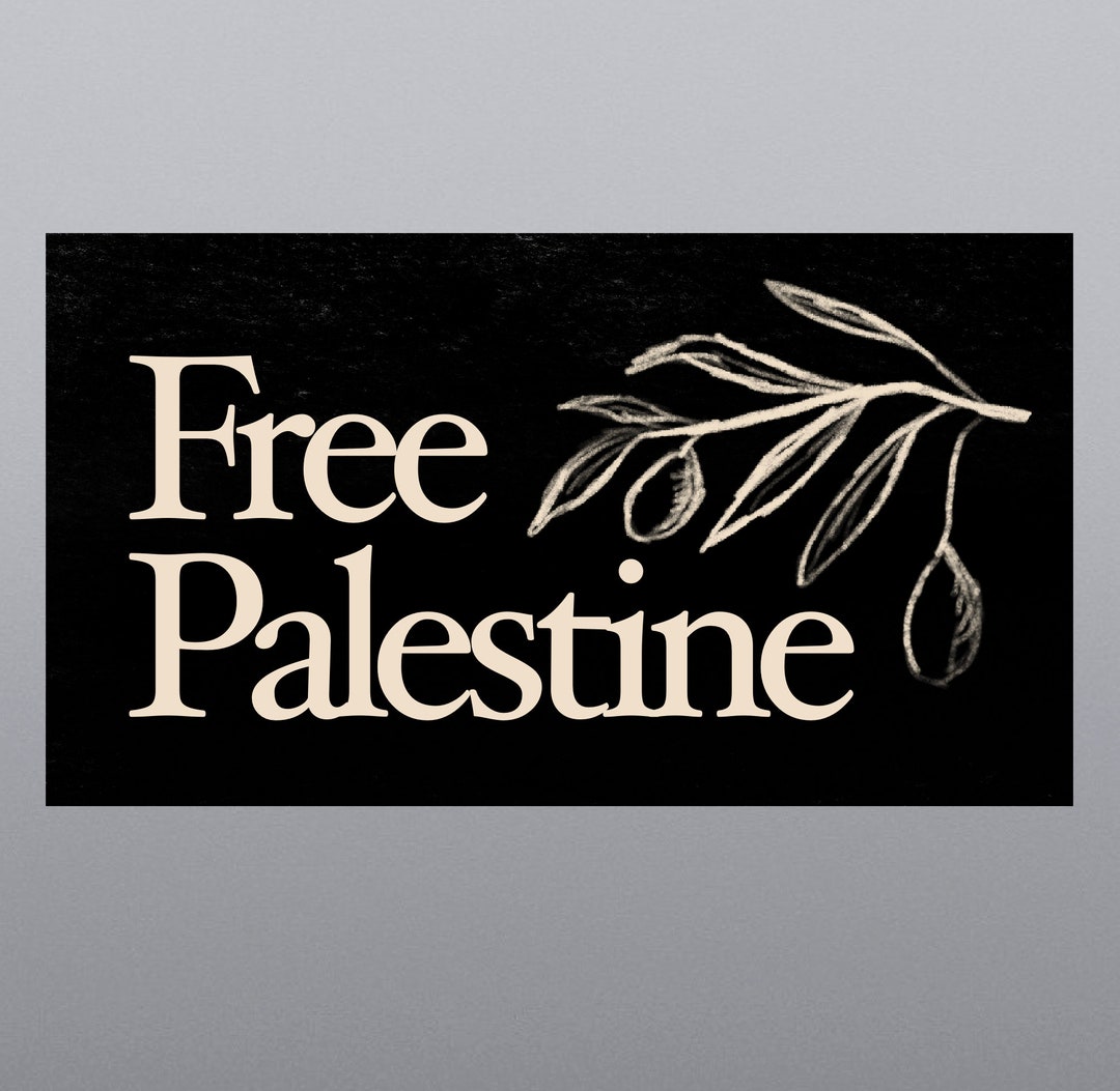 Free Palestine Sticker Cute Aesthetic for Car, for Waterbottle, for ...