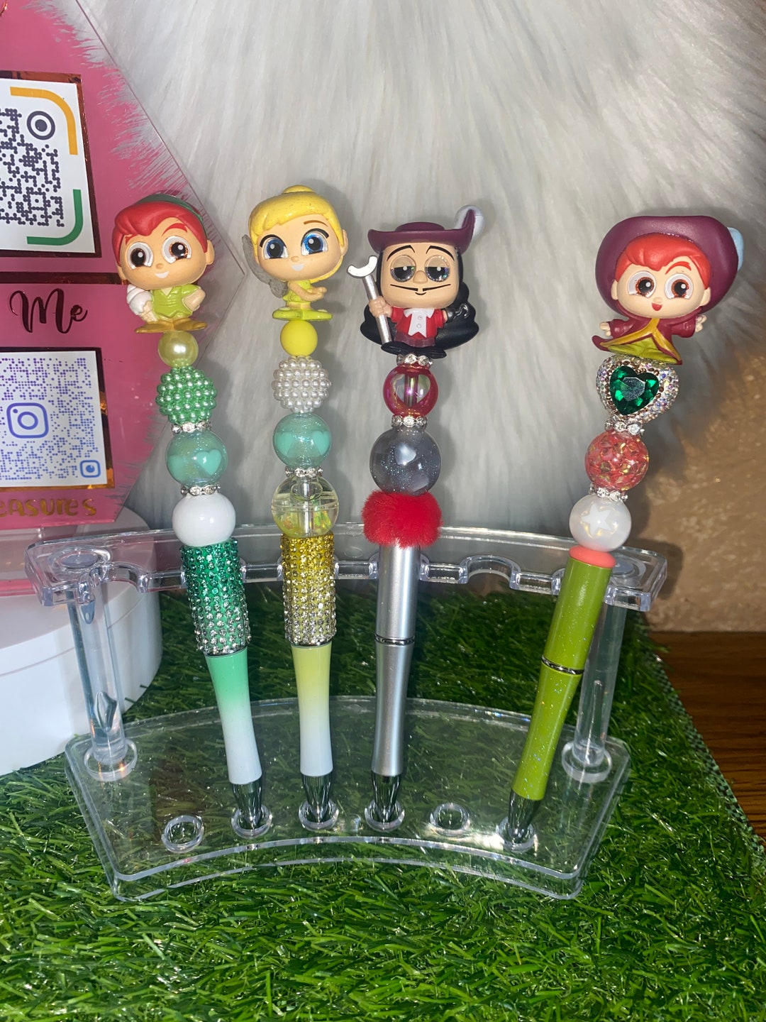 Character Pens, Diy Pens, Office, Teacher, Nurse, Gift, Beadable Pen ...