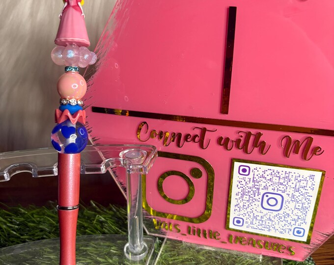 Princess Peach Character Pen, Custom Character Pen, Gift, Cartoon Pen ...