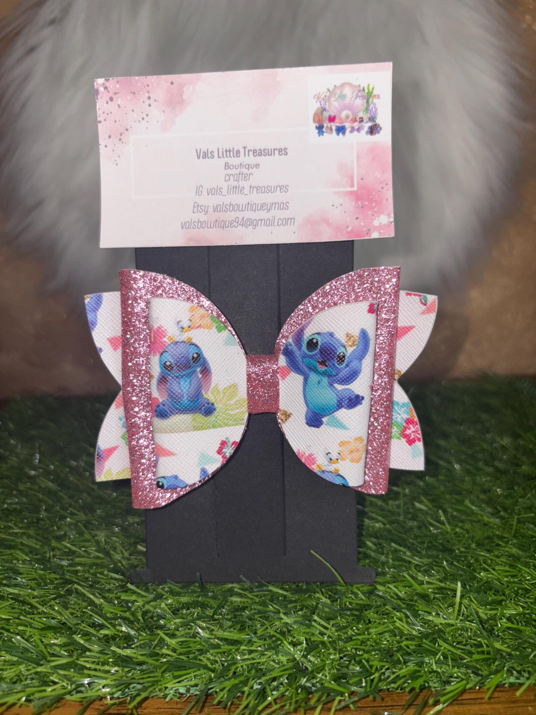 Stitch Bow, Stitch Hairbow, Girl Hairbows, Disney Hairbows, Girl ...