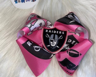 Raiders Hair Bow | Etsy