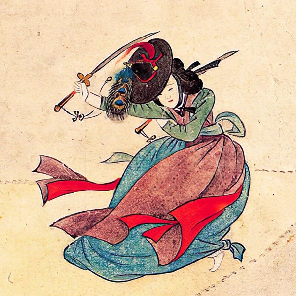 Joseon Dynasty Korea Art - Etsy Ireland