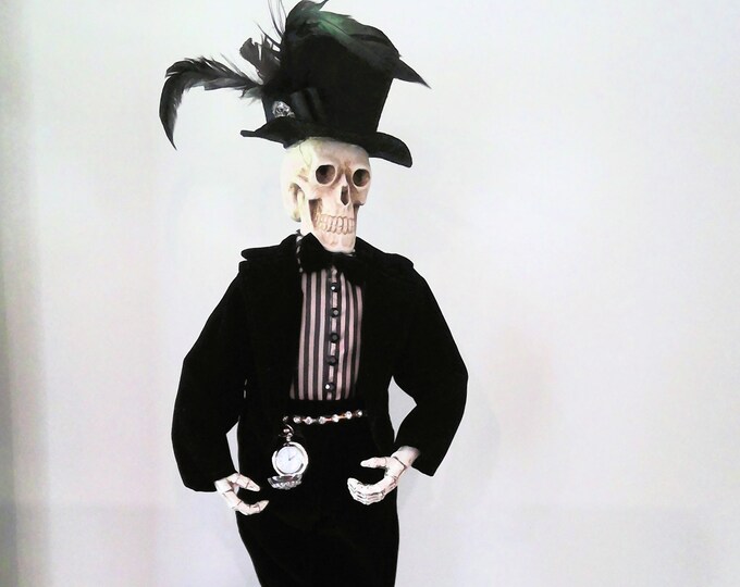 Dapper Halloween Skeleton | Halloween Decoration | Dapper Skeleton ...