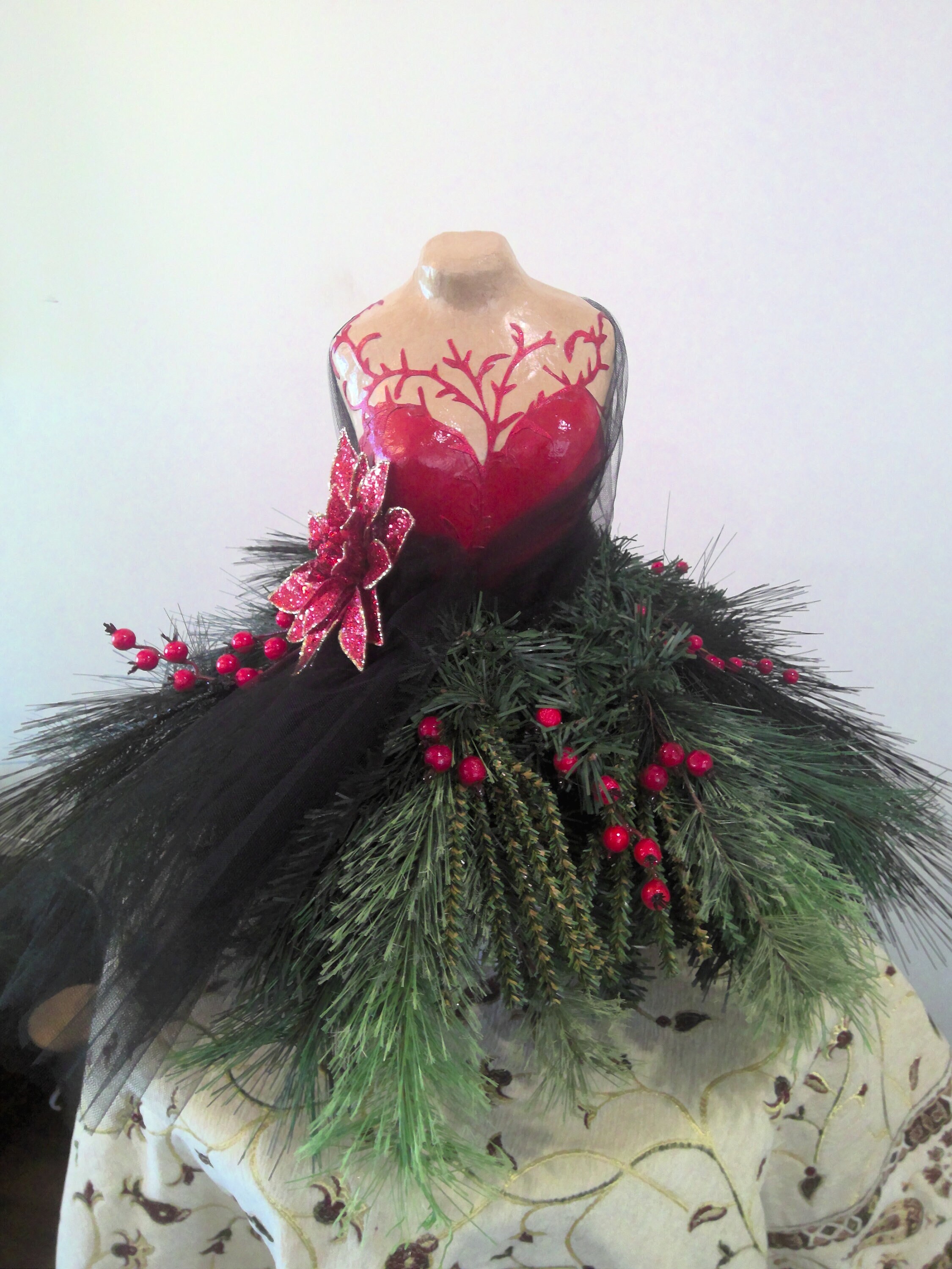 Dress Form Tree Mannequin Tree Unique Christmas Tree | Etsy