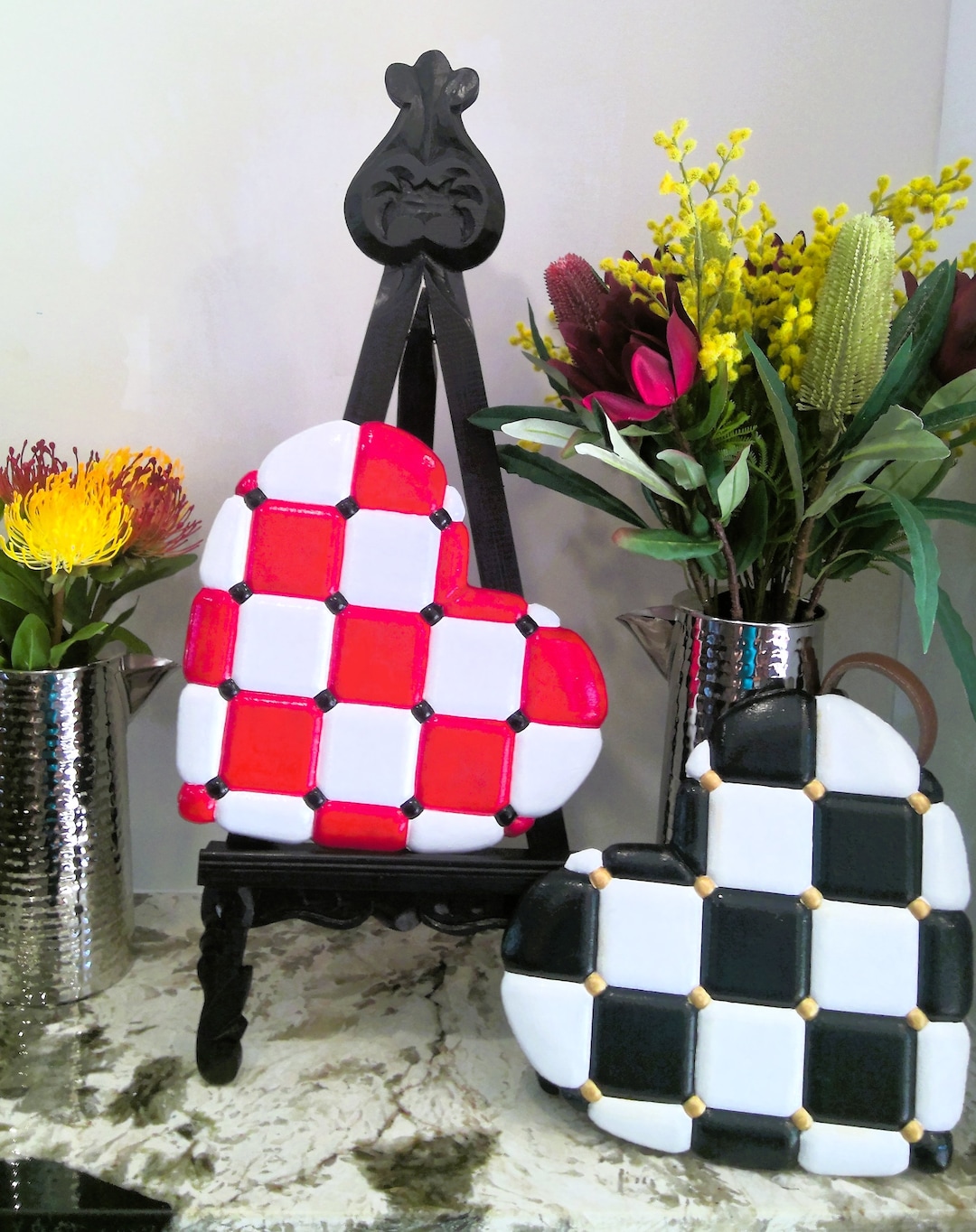 Love Heart | Heart on Easel | Handcrafted Heart and Display Easel ...