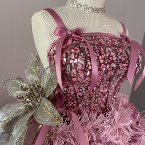 Bling Pink Christmas Tree Dress Form Mannequin Tree Mannequin Christmas ...