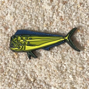 Mahi-mahi - Fish Pin With Gift Box - Etsy