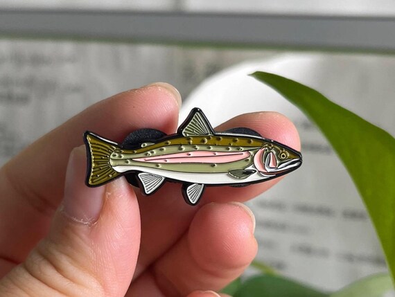 Lahontan Cutthroat Trout Fish Pin With Gift Box - Etsy