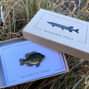 Bluegill - Fish Pin With Gift Box - Etsy