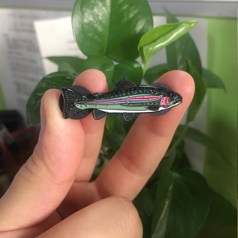 Rainbow Pins - Etsy