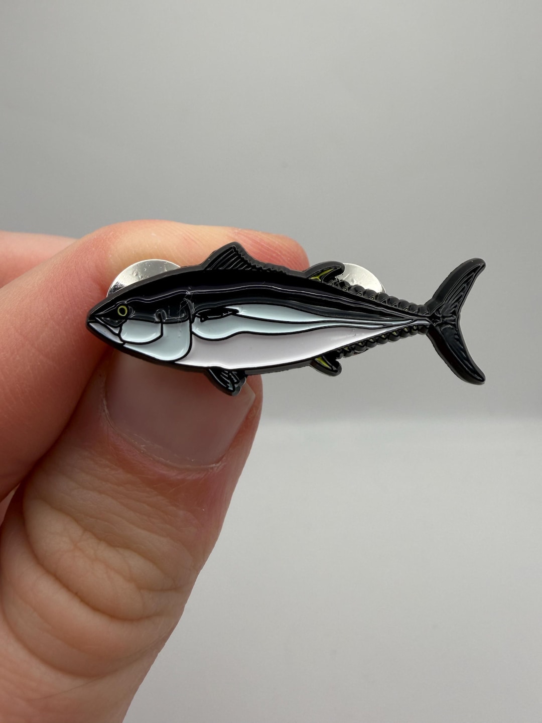 Bluefin Tuna Enamel Pin – Fishing Lapel Pin With Gift Box, Blue Marlin ...