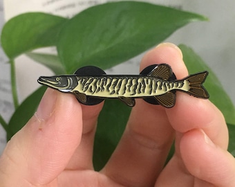Salmon Lapel Pin CC126 Fish and Fishing Pins and Gifts - Etsy