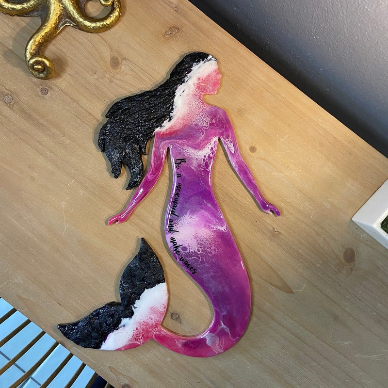 Mermaid Wall Hanging - Etsy