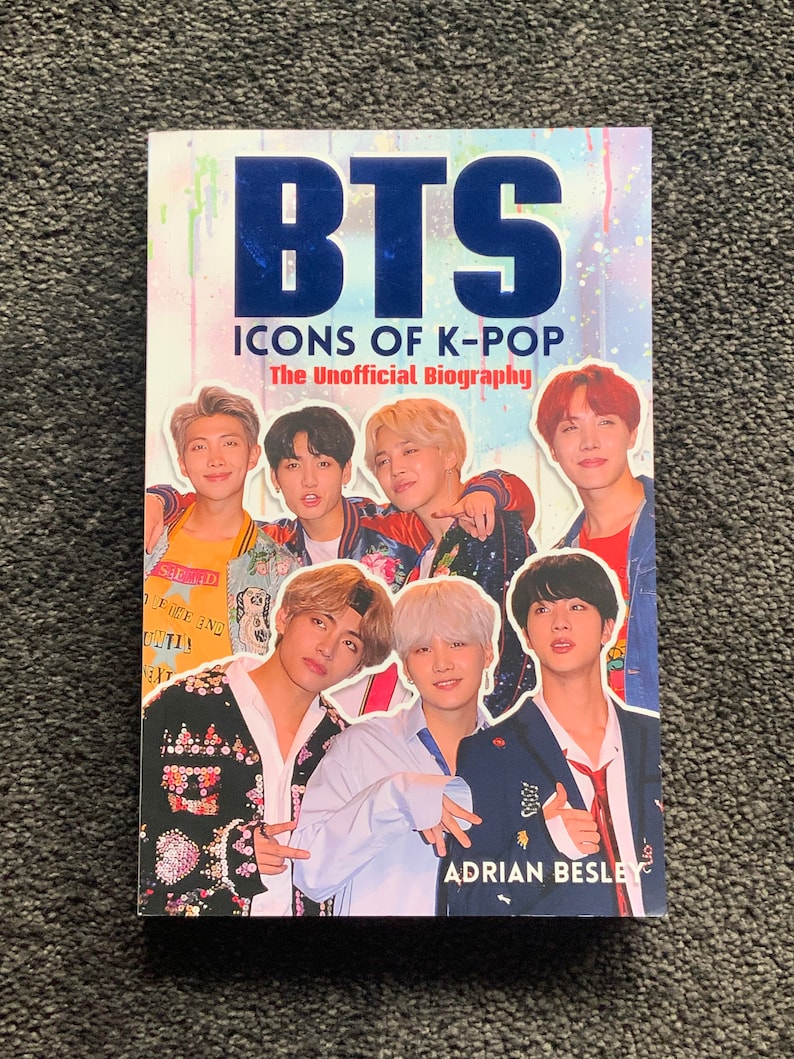 BTS Icons of K-pop - the Unofficial Biography Book - Etsy