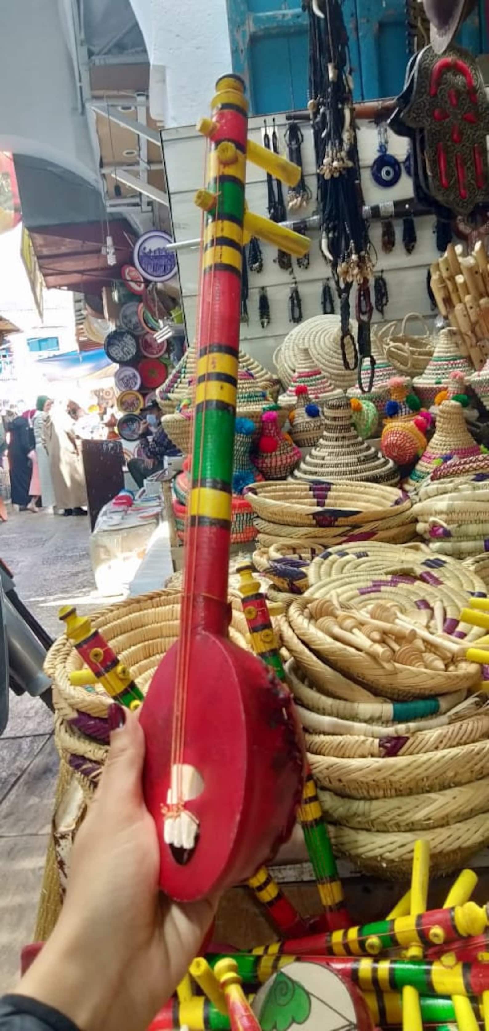 Small Guembri, Sintir Gnawa Moroccan, Gnawa Instruments, Traditonal ...
