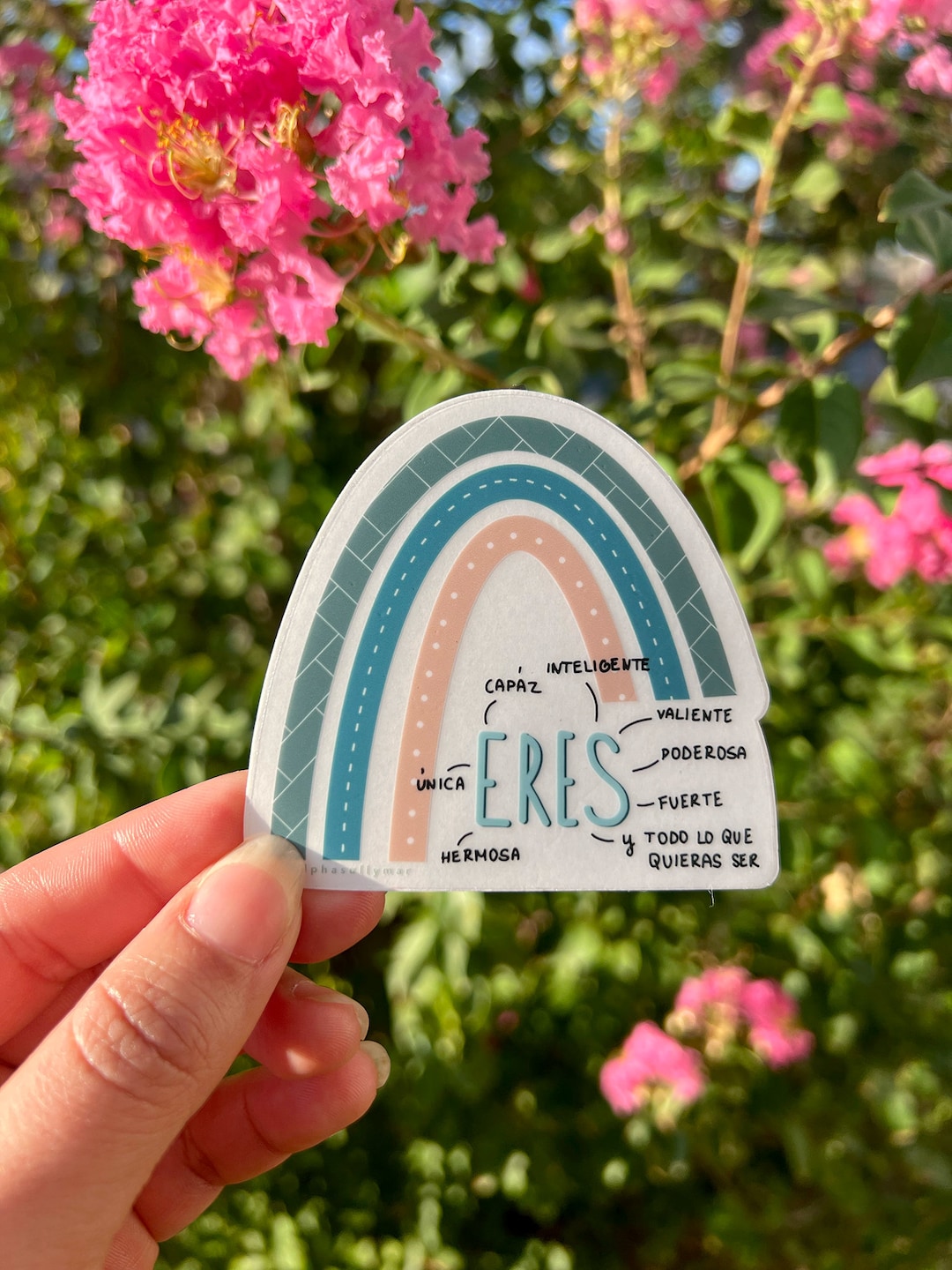 Eres Sticker: Latina Empowered Waterproof Vinyl Decal - Etsy