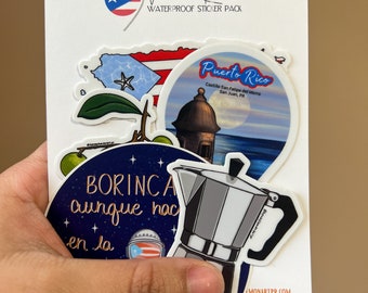 Made in Puerto Rico PR Barcode Vinyl Decal Sticker - Etsy