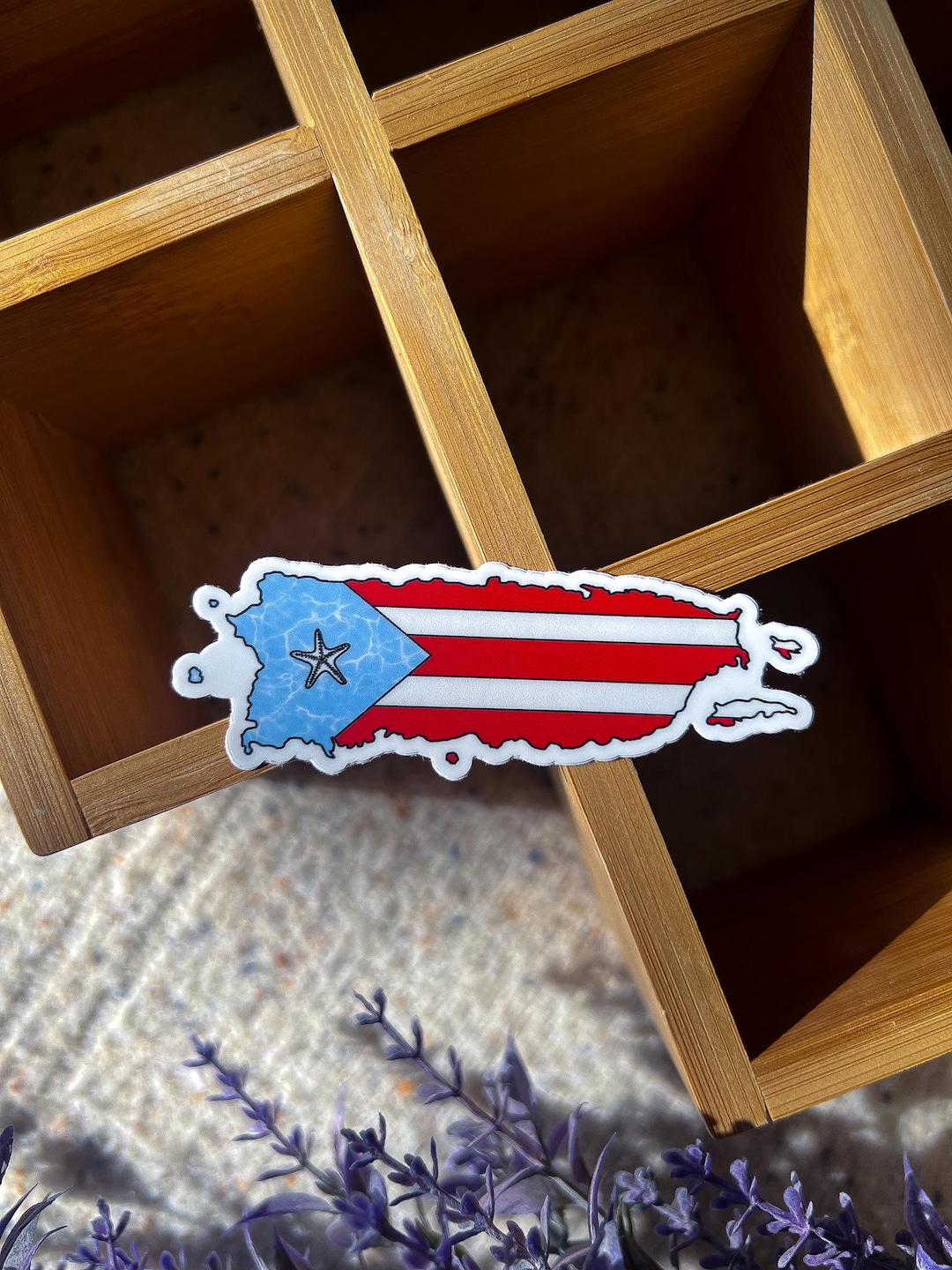 Puerto Rican Flag Sticker⎪bandera De Puerto Rico Sticker⎪boricua Flag ...