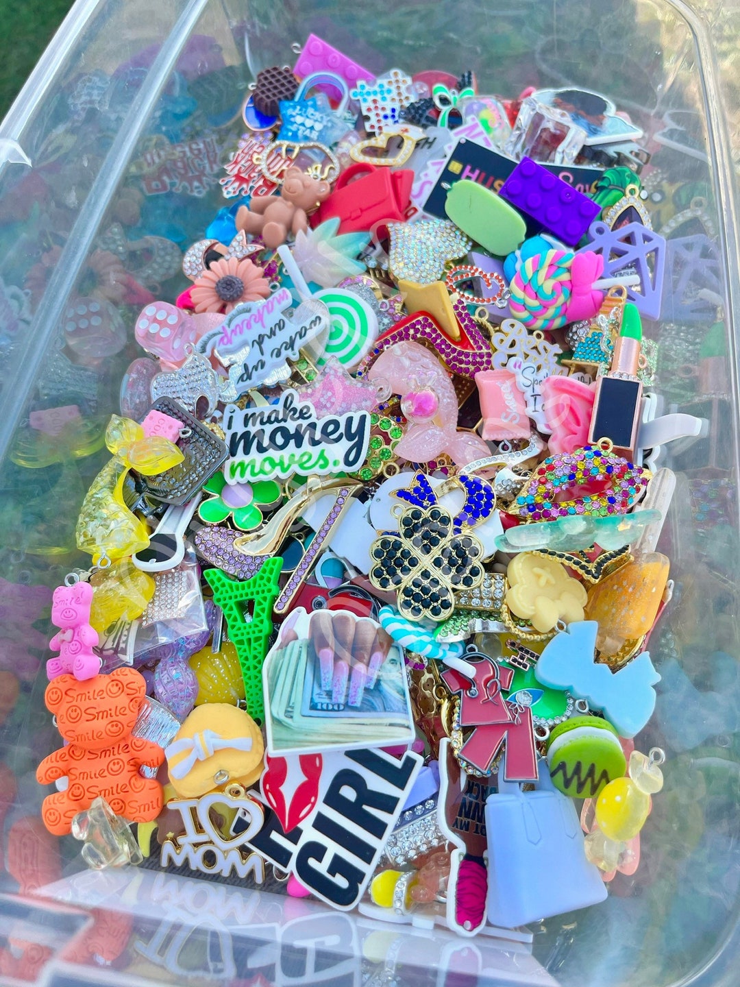 100pcs Mixed Charm Sets, Charm Bundle, Charms in Bulk, Wholesale Charms ...