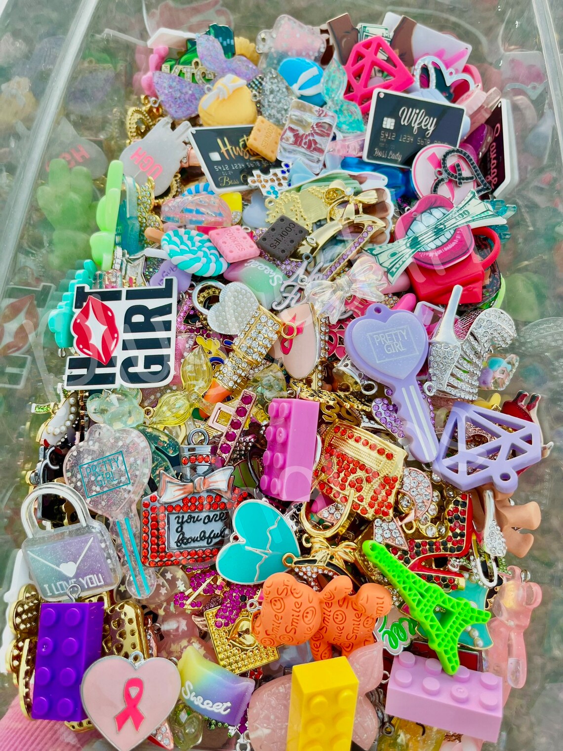 100pcs Mixed Charm Sets, Charm Bundle, Charms in Bulk, Wholesale Charms ...