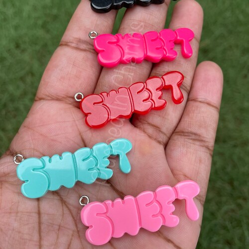 5pc Sweet Candy Charm Set DIY Bracelet Making Pendant - Etsy