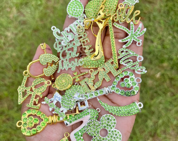 10 Pcs Mixed Charm Sets, Charm Bundle, Charms in Bulk, Wholesale Charms ...