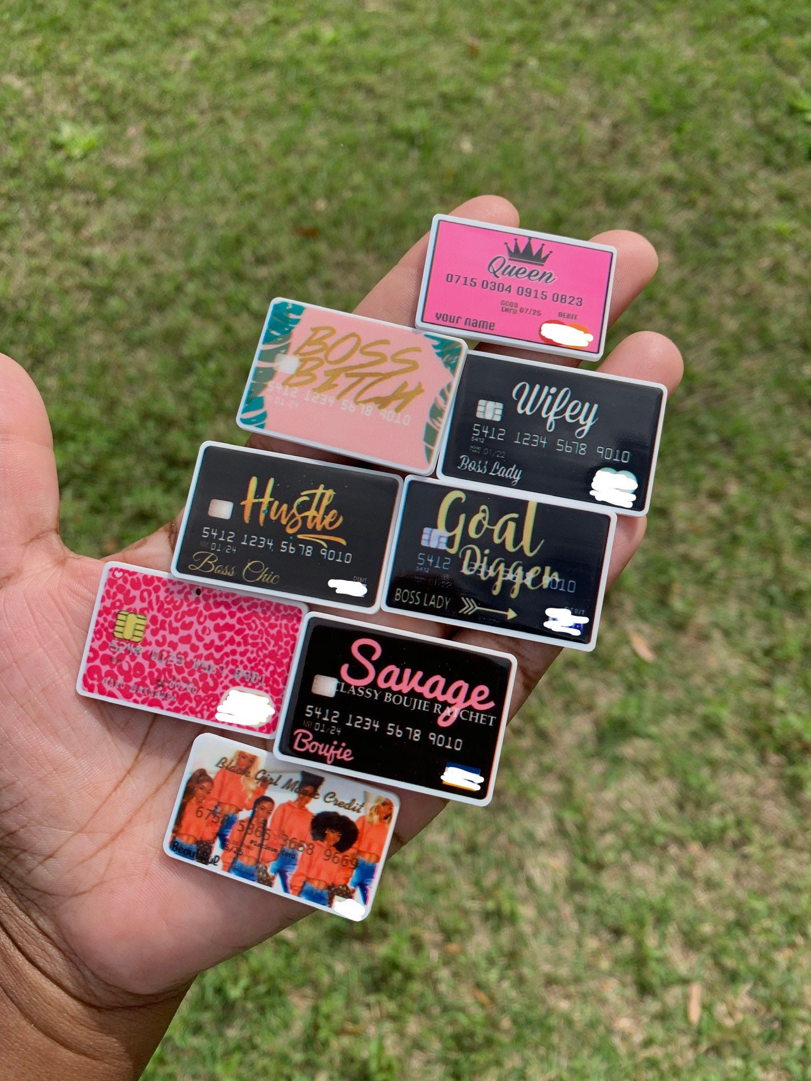 Credit Card Charms Planar Charms Flatback Charms Charm | Etsy