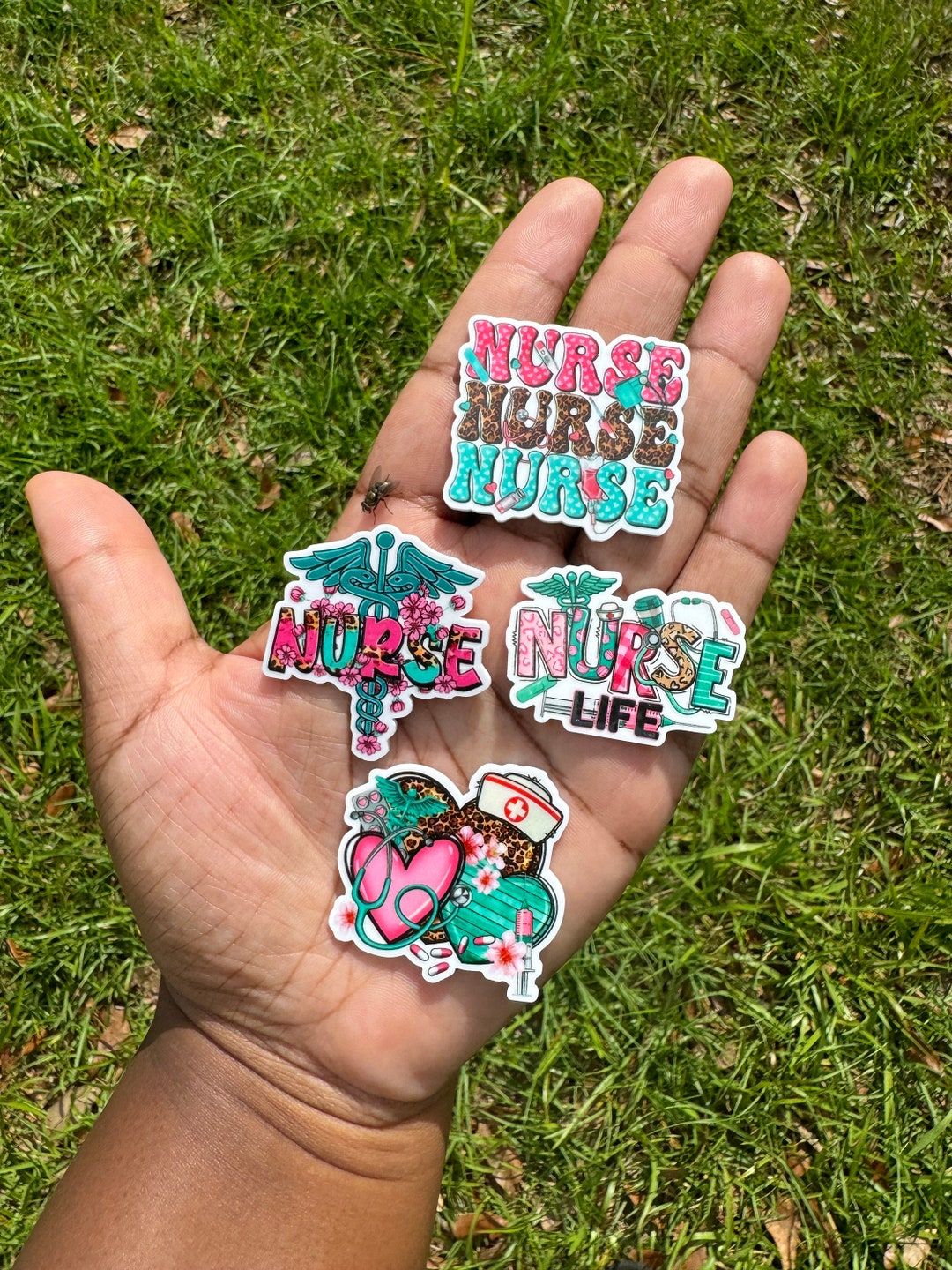 Nurse Planar Charm Set, 4 Piece Nursing Planar Charm Set, Nurse Life ...