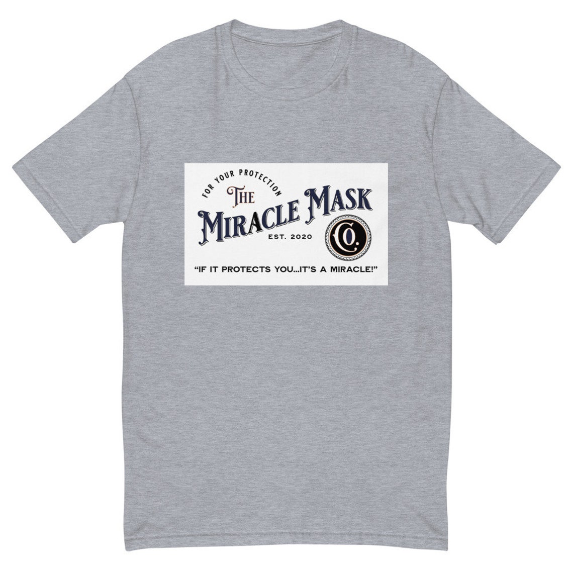 The Miracle Mask Co. Next Level Shirt | Etsy