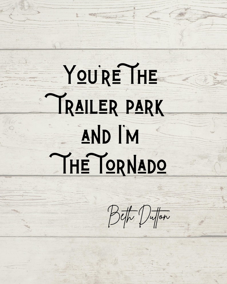 Yellowstone Beth Dutton Wall Art - Etsy