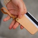 Leather Swipe Card Holder, Minimalist Wallet With Wrist Loop - Etsy