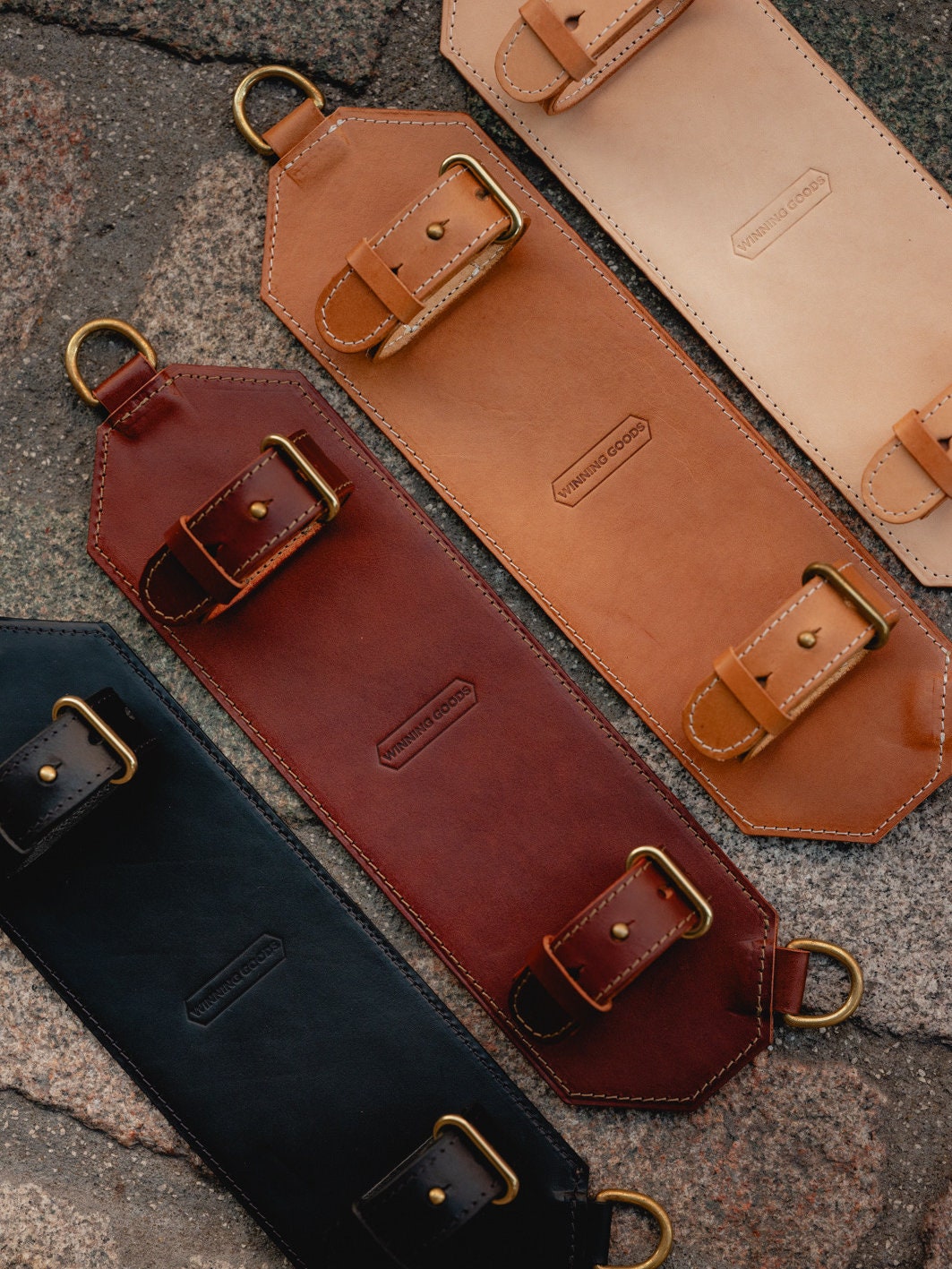 Umbrella Sling / Umbrella Carrier / Leather Umbrella Shoulder Holder ...