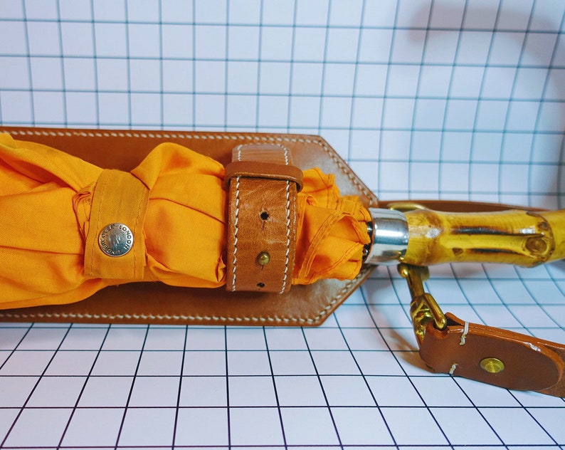 Umbrella Sling / Umbrella Carrier / Leather Umbrella Shoulder - Etsy