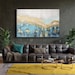 Extra Large Abstract Oil Painting on Canvas, Original Hand-painted ...