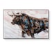 Abstract Bull Oil Painting on Canvas Large Original Bull - Etsy