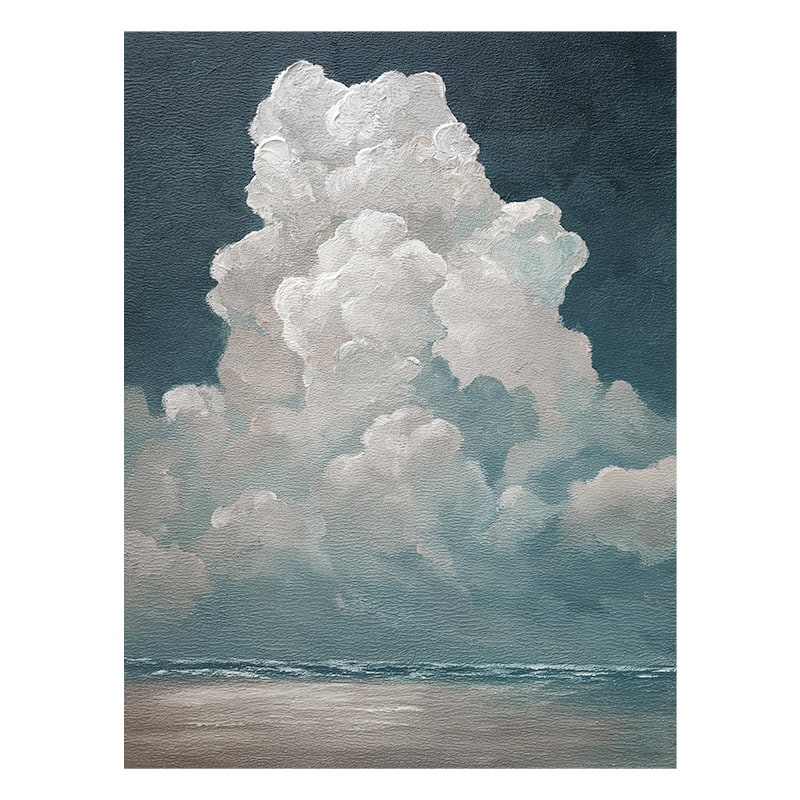 Large Abstract Clouds Oil Painting on Canvas Original - Etsy