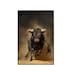 Classical Bull Oil Painting on Canvas, Large Original Bull Canvas Wall ...