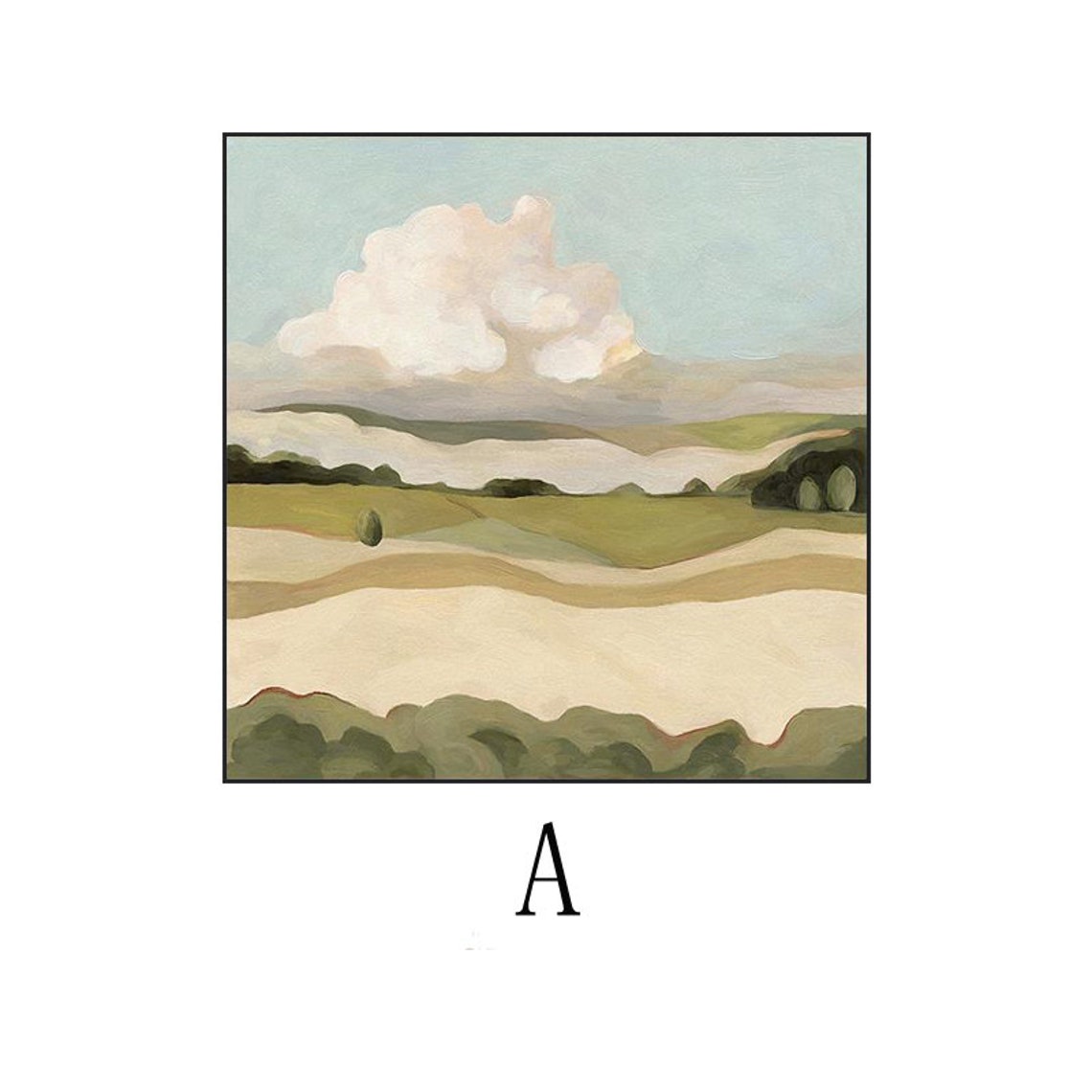 Large Abstract Landscape Oil Painting on Canvas Original and - Etsy