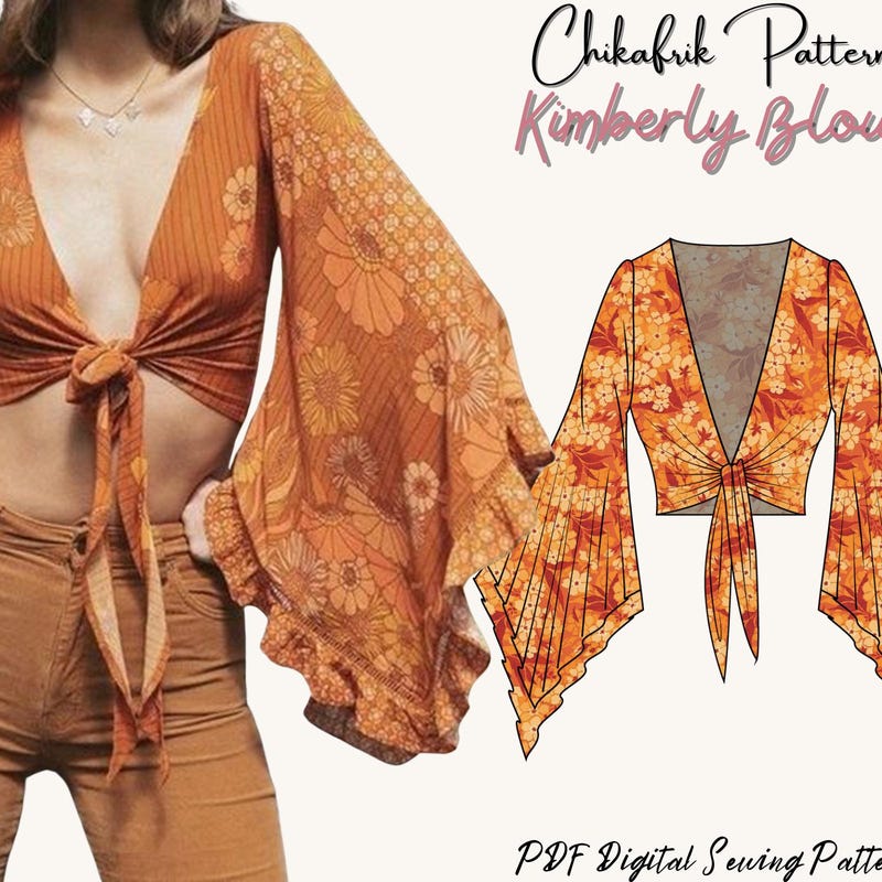 1970s Boho Sewing Pattern - Etsy