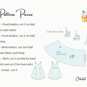 Bow Strap Dress Sewing Pattern: Flairy Skirt, 15 Sizes (PDF Pattern) - Etsy
