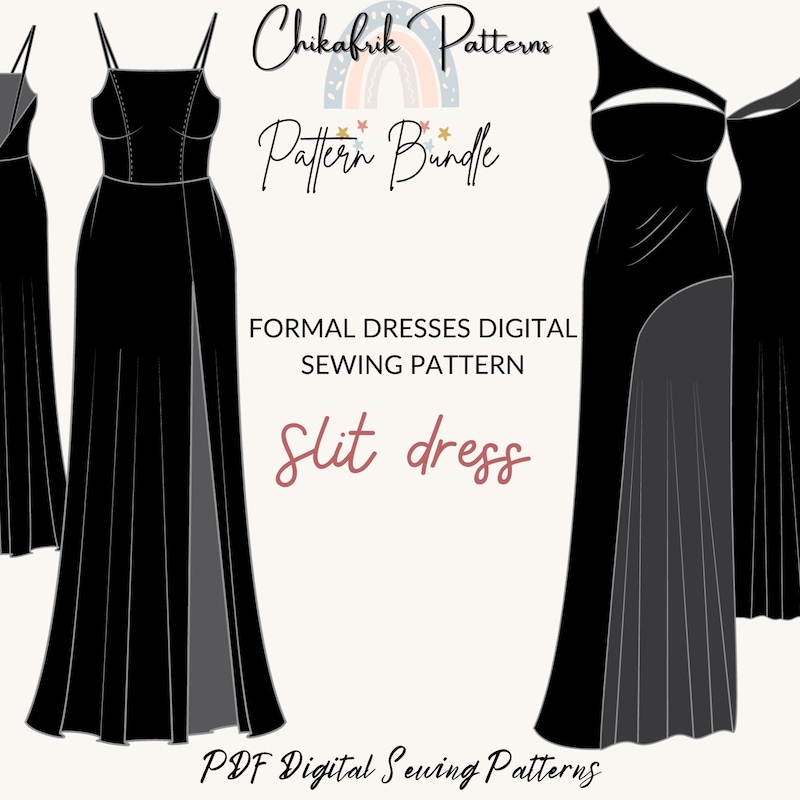 Prom Dress Pattern - Etsy