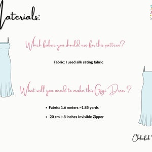 Gigi Cami Maxi Slip Dress Sewing Pattern: Women's Sizes XXXS-4XL (PDF ...