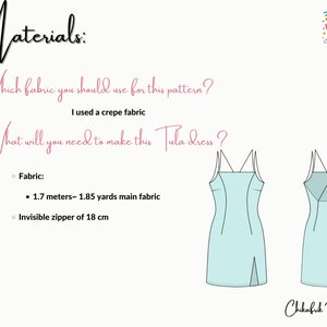 Tula Dress Pattern|women Sewing Pattern|dress Sewing Pattern|strap ...