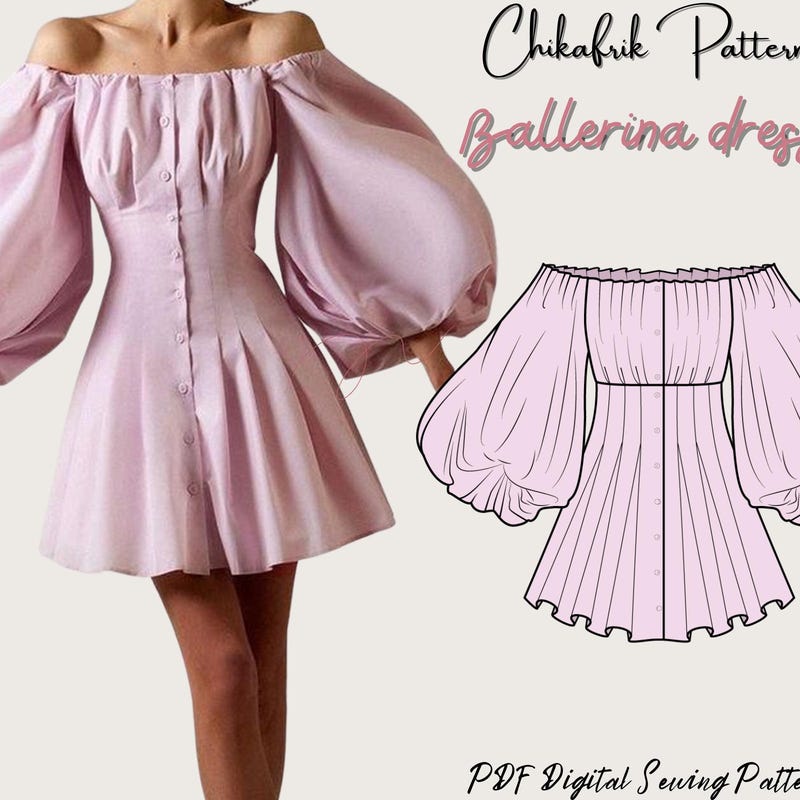 Fancy Dress Pattern - Etsy