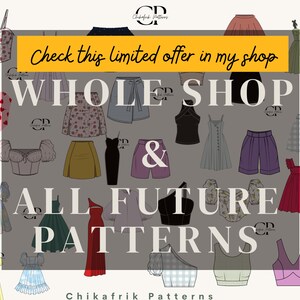 Bustier Dress Pattern|7 Sizes XXS XXL|PDF Sewing Pattern|bustier Sewing ...