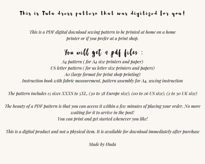 Tula Slit Maxi Dress Sewing Pattern | Sexy Double Strap, Low Back (PDF ...