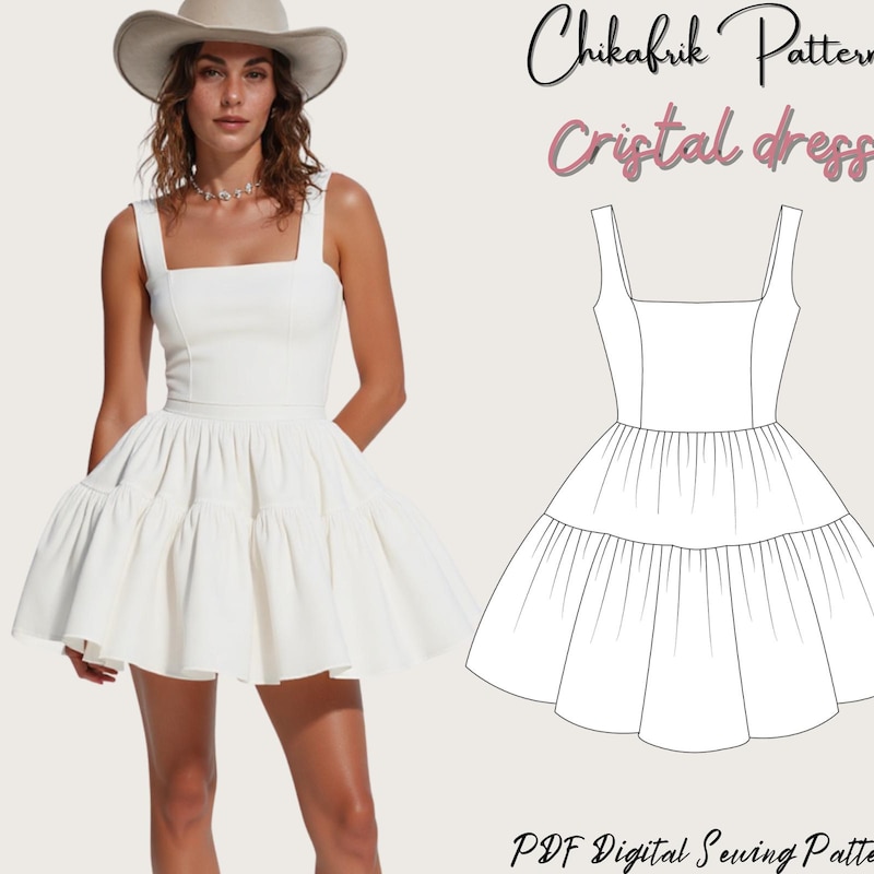 Panel Dress Pattern - Etsy