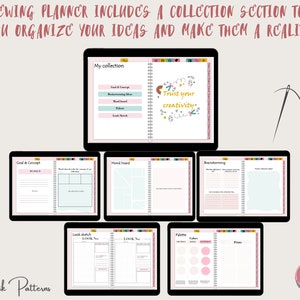 Digital Sewing Planner 2023 &undatedgoodnotes Planner Xodo Notability ...