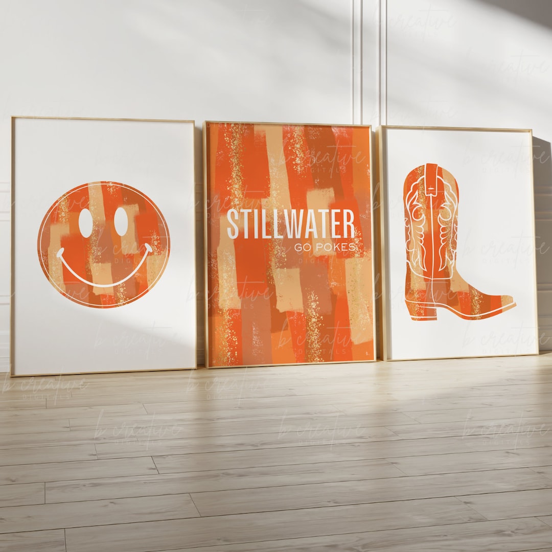 OSU Oklahoma State University Stillwater Wall Print Posters - Etsy